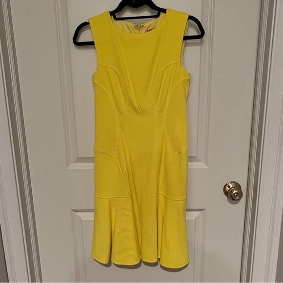 Betsey Johnson | Dresses | Betsy Johnson Yellow Knit Dress | Poshmark